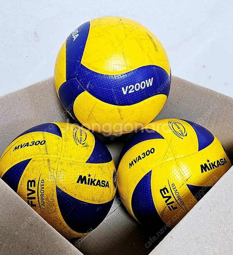 하이큐 미카사 배구공 MVA300 V200W | 중고나라 - 안심되는 중고거래