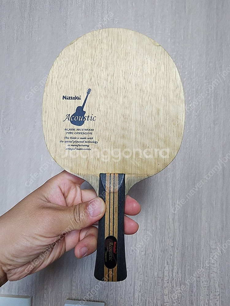 니타쿠 어쿠스틱 5겹 FL 86g 탁구라켓 | 중고나라 카페에서 운영하는 공식 사이트