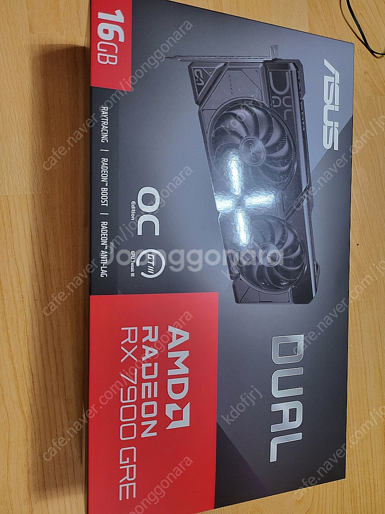 ASUS DUAL 라데온 RX 7900GRE 그래픽카드 | 중고나라 - 안심되는 중고거래