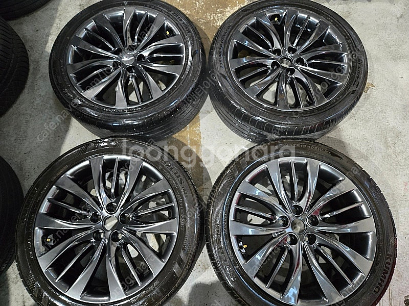 제네시스g80,dh 고스트크롬 19인치 휠타이어 판매합... | 중고나라 - 안심되는 중고거래