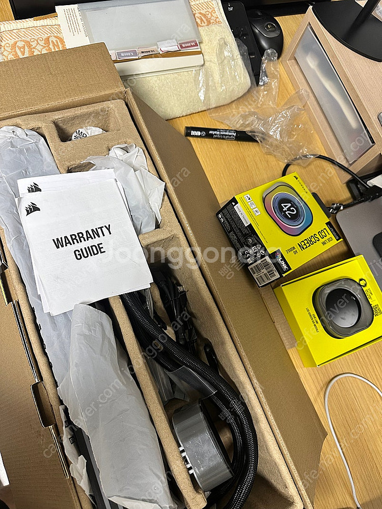 커세어 h170i rgb + aio lcd module kit 팝니다. | 중고나라 - 안심되는 중고거래