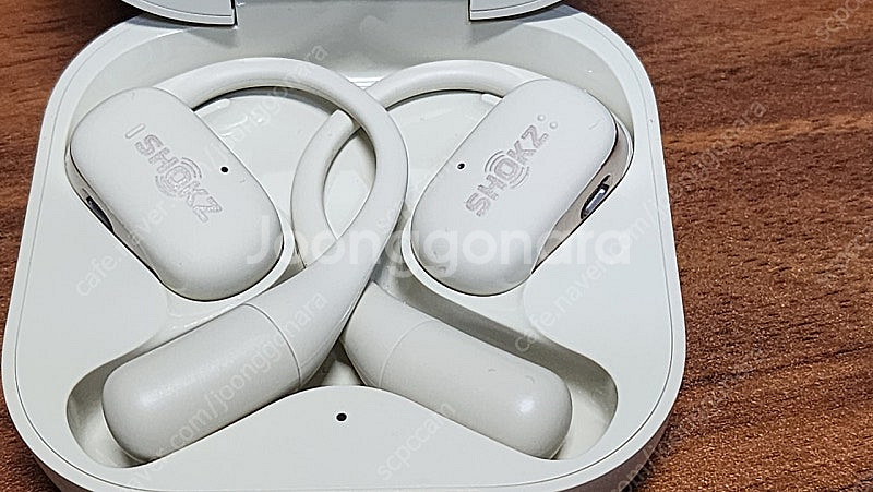 샥즈 오픈핏 프로 t910 (아이보리) | 중고나라 - 안심되는 중고거래