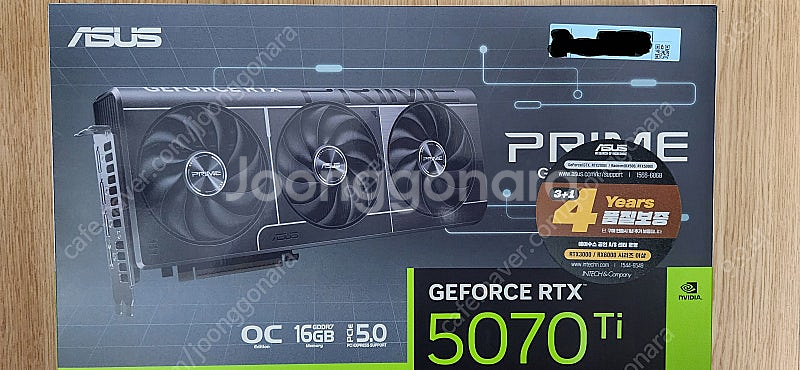 asus 5070ti prime oc 팝니다 | 중고나라 카페에서 운영하는 공식 사이트