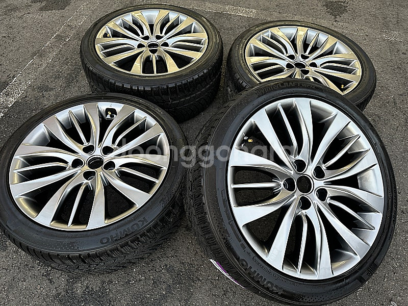 제네시스 G80 DH 19인치 휠타이어 세트 팔아요 | 중고나라 - 안심되는 중고거래