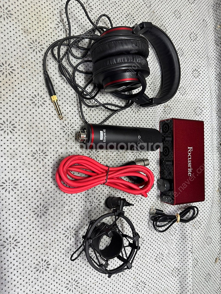 스칼렛 2i2 3세대 레코딩패키지 판매 스칼렛2I2 3... | 중고나라 - 안심되는 중고거래