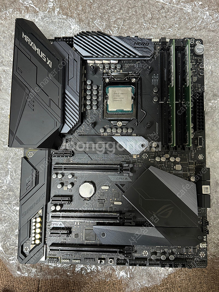 i7 9700kf + Z390 MAXIMUS HERO ... | 중고나라 - 안심되는 중고거래