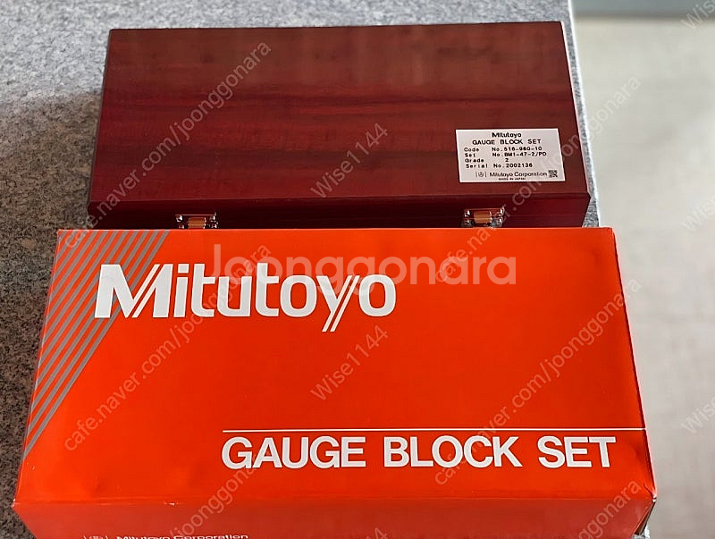 Mitutoyo GAUGE BLOCK SET 47품 | 중고나라 - 안심되는 중고거래