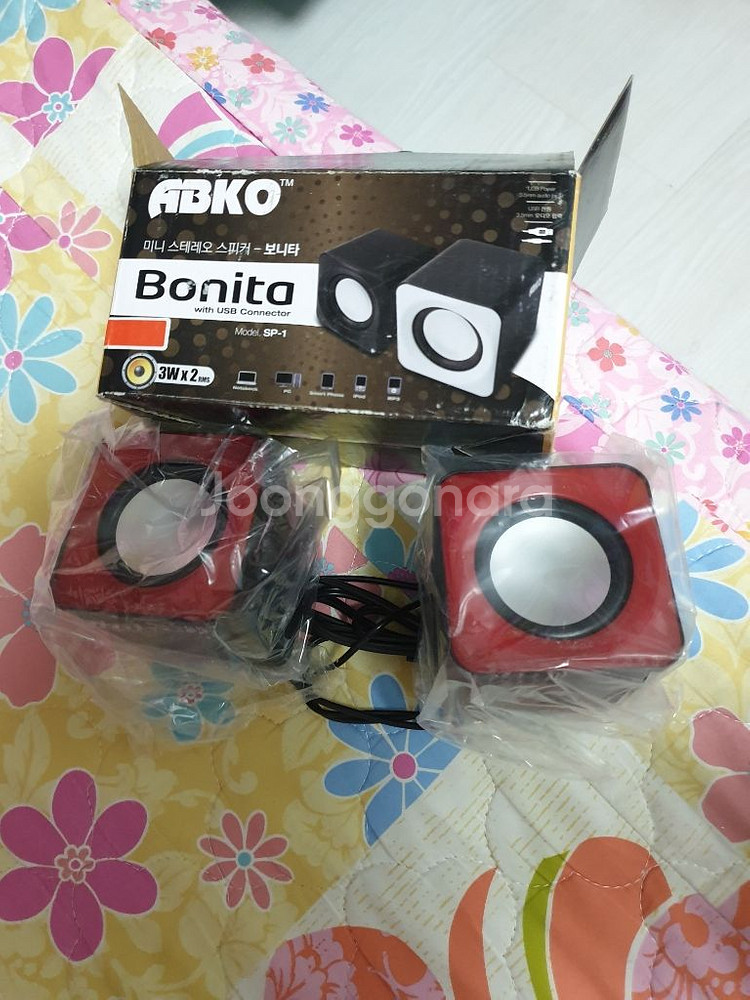 ABKO 미니스테레오스피커 보니타(model =SP-1 | 키보드/마우스/스피커 | 중고나라