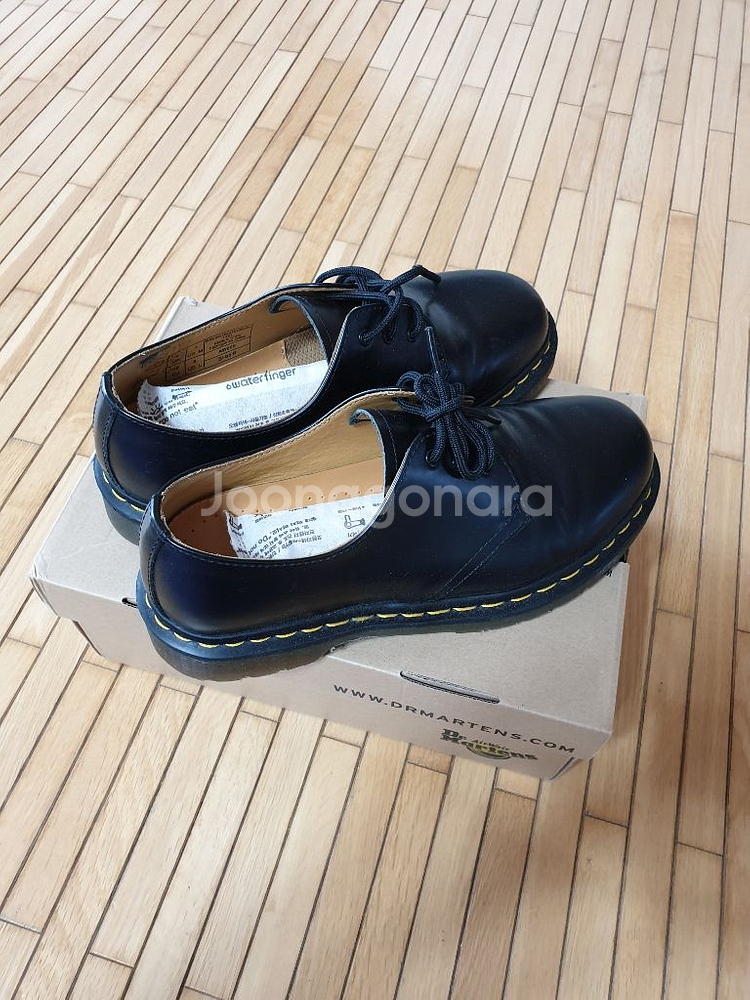 [ 250 ] Uk6 닥터마틴 더비슈즈 *SSS급 꿀매 | 단화/로퍼/구두 | 중고나라