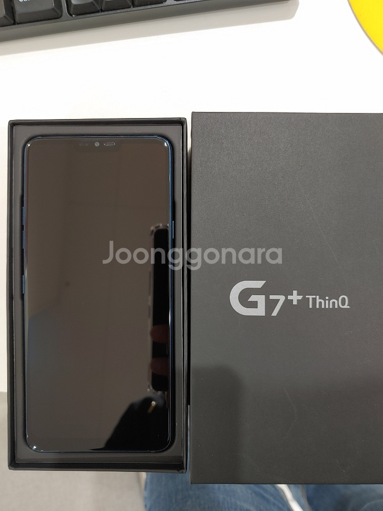 G7+ 128기가 블루 A급 풀박스 팝니다 | LG | 중고나라