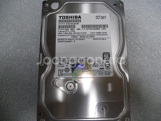 도시바 1TB DT01ACA100 | HDD/SSD/ODD | 중고나라
