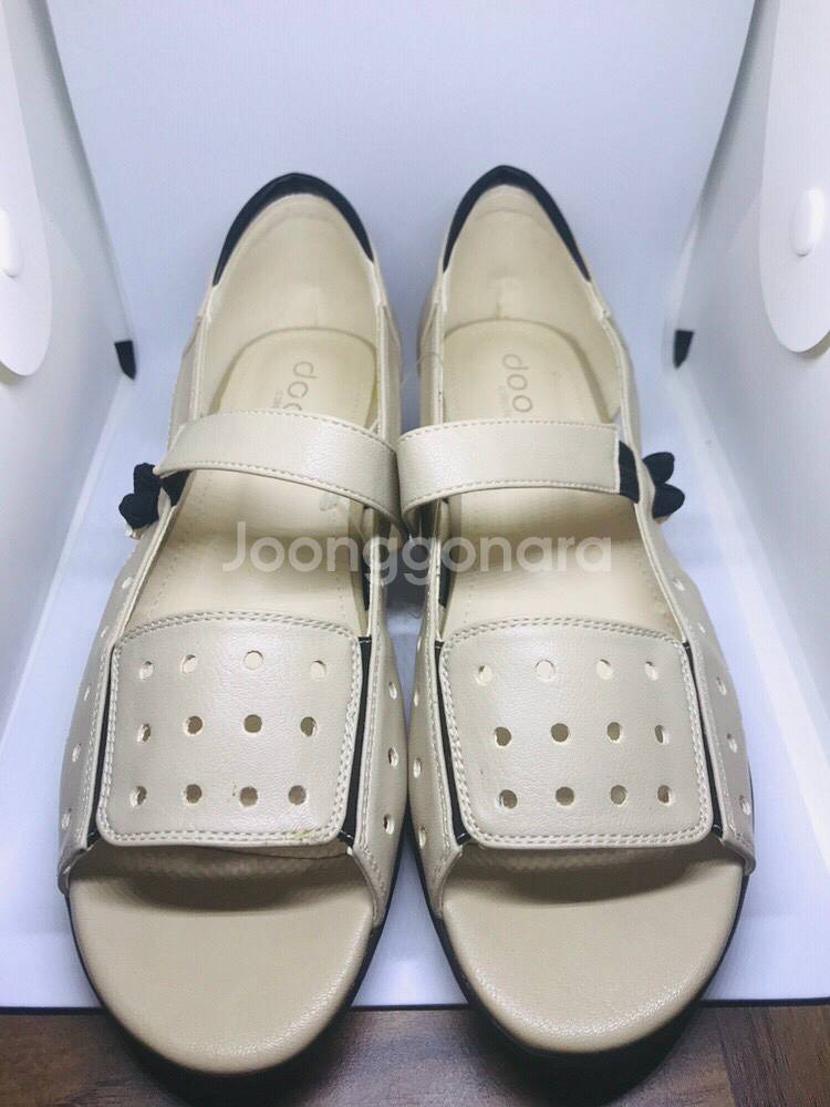 doobu 천연 소가죽 여성 샌들 240,245 | 가보시/웨지힐/통굽 | 중고나라