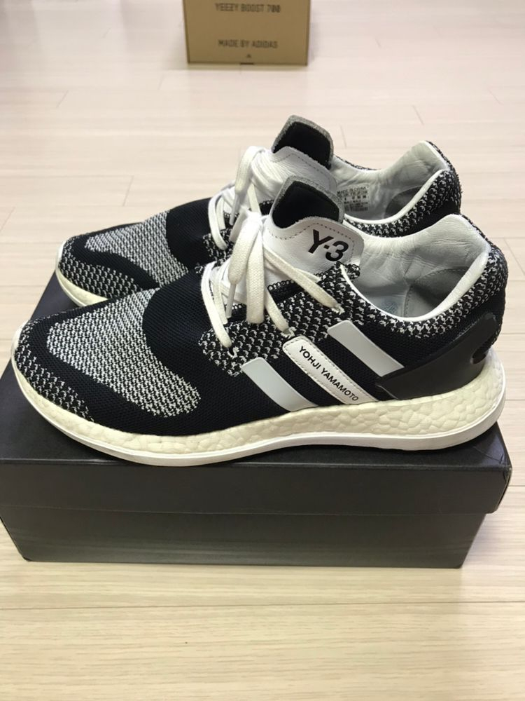 [265]Y3 아디다스 퓨어부스트 ZG 제리부스트 검흰 | 단화/캐쥬얼화 | 중고나라