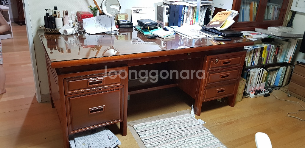 고가구 서재 책상 학생 서재 사무용가구 중고나라