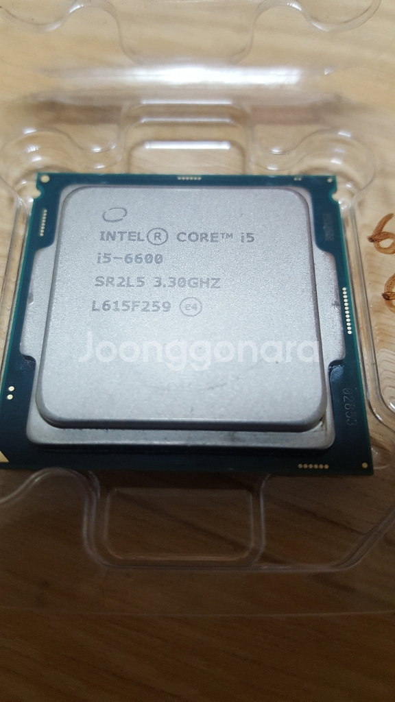 i5-6600 CPU 판매합니다. | CPU/메인보드 | 중고나라