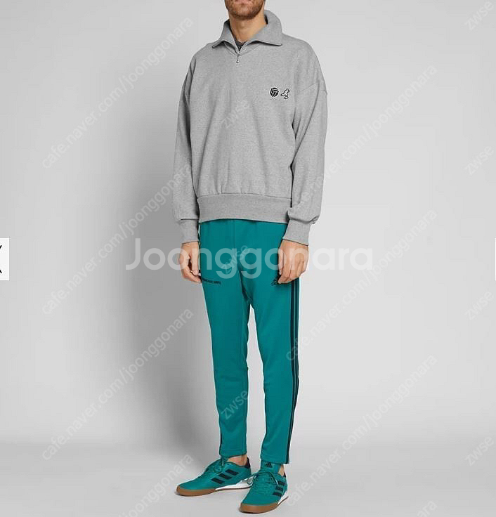 18FW 고샤x아디다스 트레이닝 팬츠 그린 M | 트레이닝복 | 중고나라
