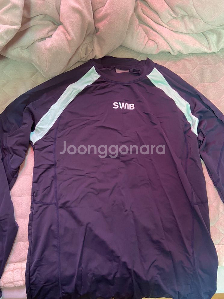 swib 여성 레쉬가드 xl사이즈 판매합니다. | 웨이크바지/래쉬가드 | 중고나라