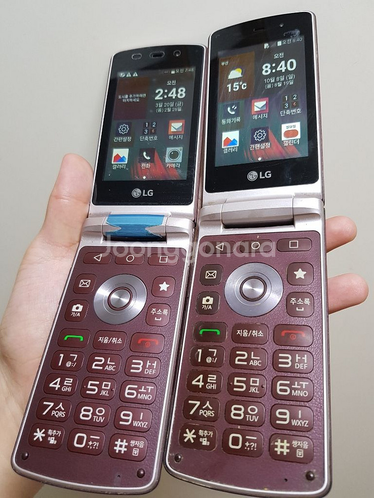 부산 LG젠틀 (F580) 스마트폴더폰 팝니다.효도폰 | LG | 중고나라