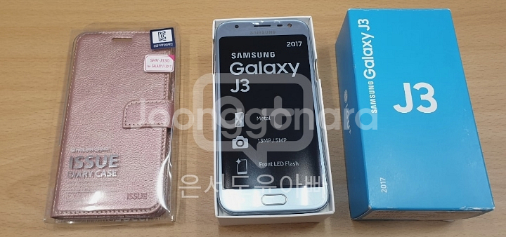 as2년 갤럭시j3(j330)블루 가개통 풀박스 팝니다 | 삼성 | 중고나라
