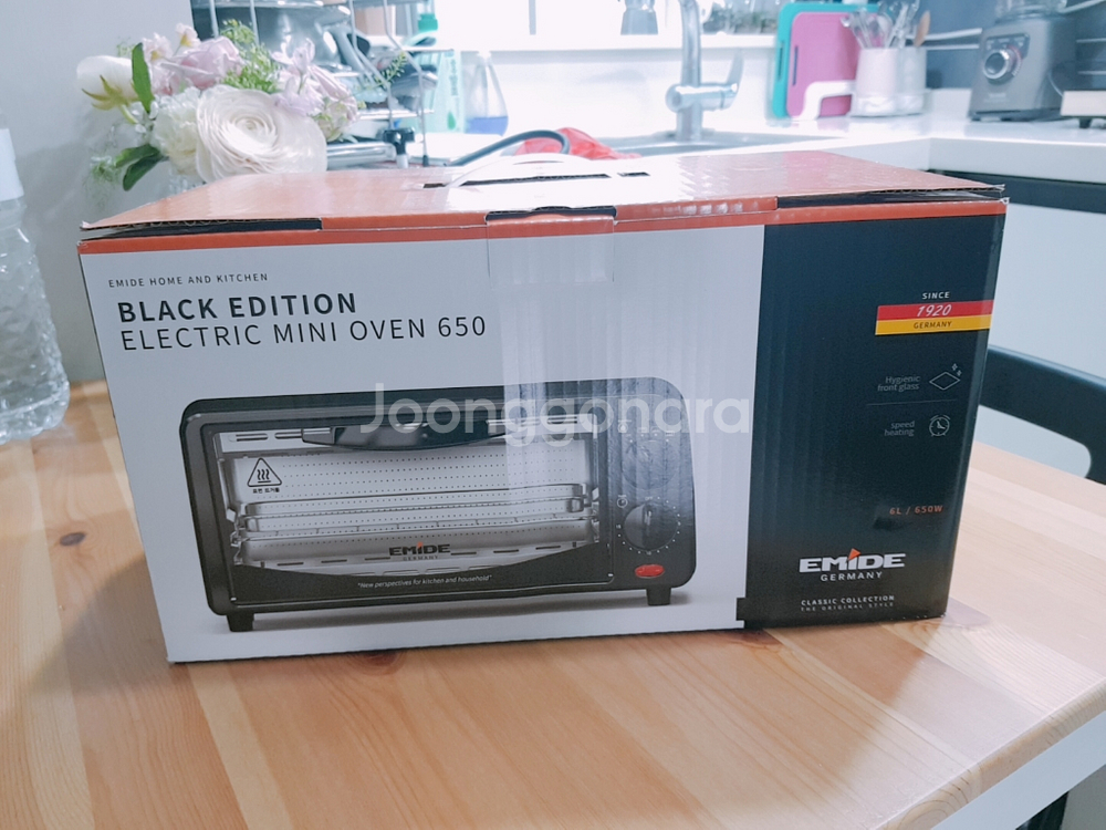 에미데(EMIDE) 미니 전기오븐 새제품 팝니다(미개봉 | 전자레인지/오븐/제빵기 | 중고나라
