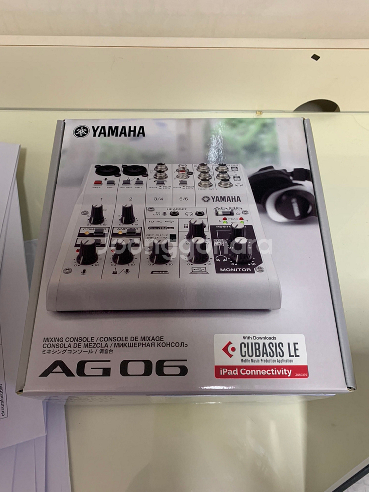 [새제품] AG06 YAMAHA 판매 | 음향플레이어 | 중고나라