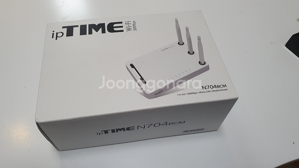인터넷 유무선 공유기 iptime N704BCM 풀박 | 중고나라 카페에서 운영하는 공식 사이트