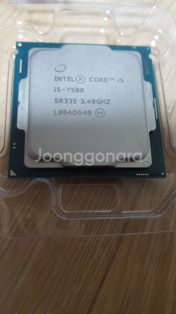 i5-7500 CPU 판매합니다. | CPU/메인보드 | 중고나라