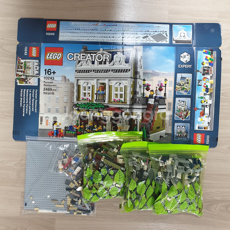 레고 10243 파리 레스토랑 | 레고/조립/블록 | 중고나라