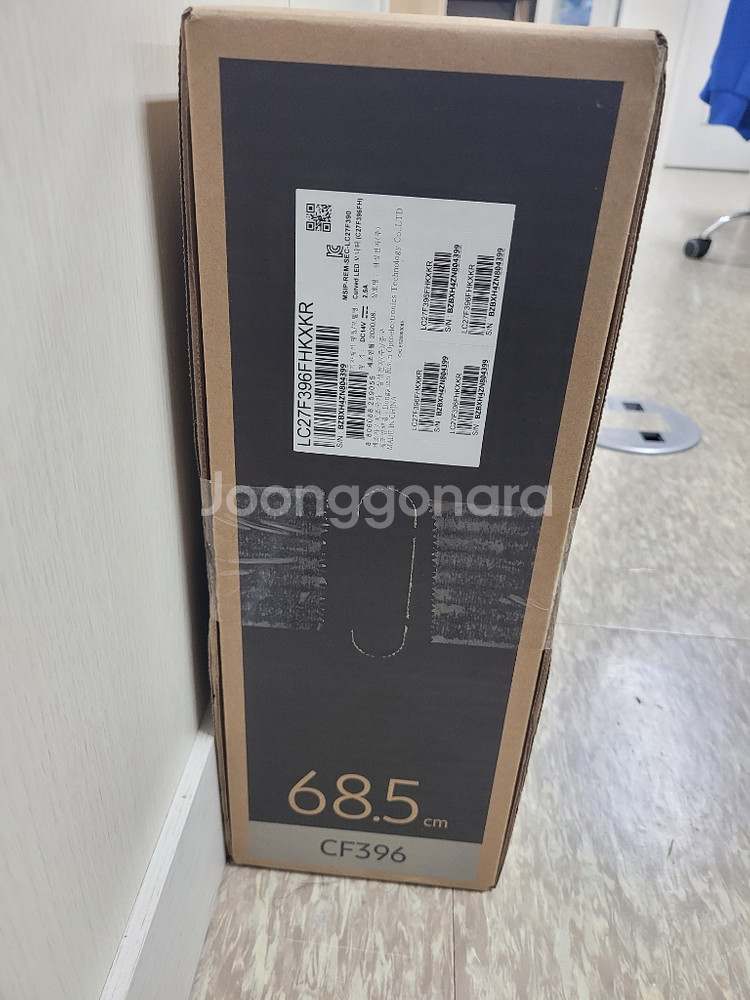 삼성커브드모니터27인치미개봉 LC27F396FHKXK | 모니터 | 중고나라