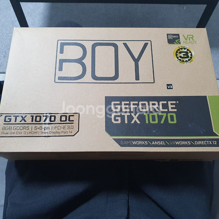 갤럭시 지포스 v3 1070 8g 그래픽카드 | 중고나라 카페에서 운영하는 공식 사이트