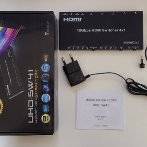 테라베이 4:1 HDMI 4K 선택기 UHD-SW41 | 기타 주변기기 | 중고나라