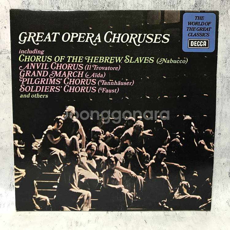 [중고음반/LP] Great Opera Choruses | LP/기타음반 | 중고나라