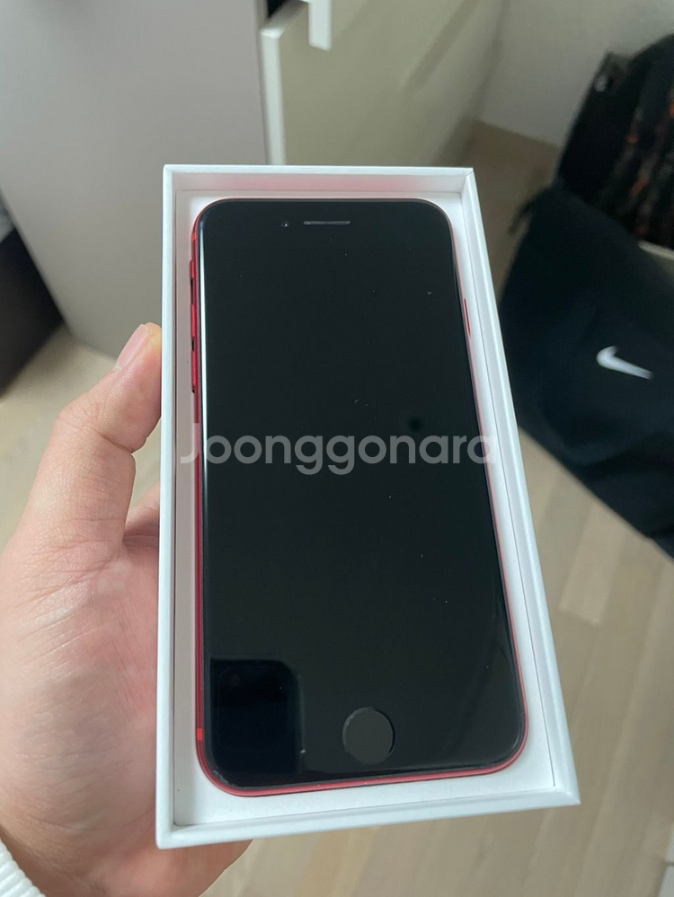 아이폰se2 64기가 레드 배터리 성능94% | 애플 | 중고나라