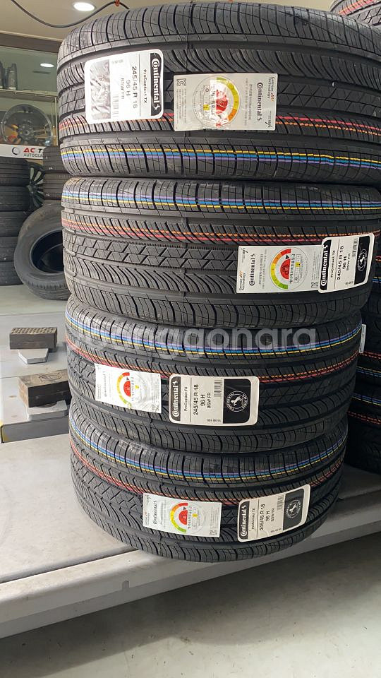 콘티넨탈TX 245-45-18 4개 | 휠/타이어 | 중고나라