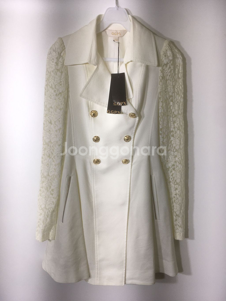 [여자 55]GGPX 새상품 버튼여밈 레이스배색 원피스 | 중고나라 카페에서 운영하는 공식 사이트