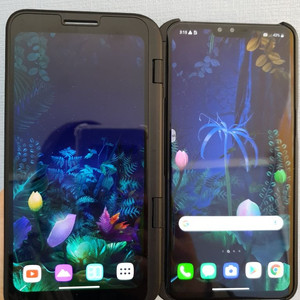 v50 블랙 128기가 kt듀얼 스크린 포함 판매해요 | LG | 중고나라