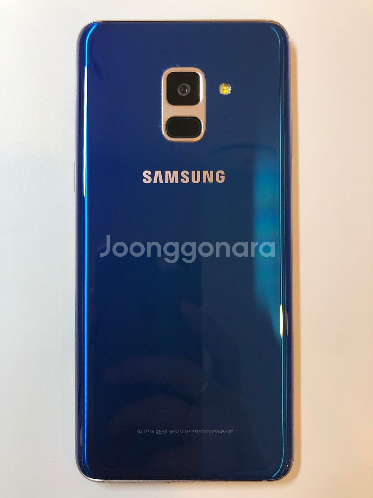 갤럭시A8(2018) A530 32기가 블루 정상해지 | 삼성 | 중고나라