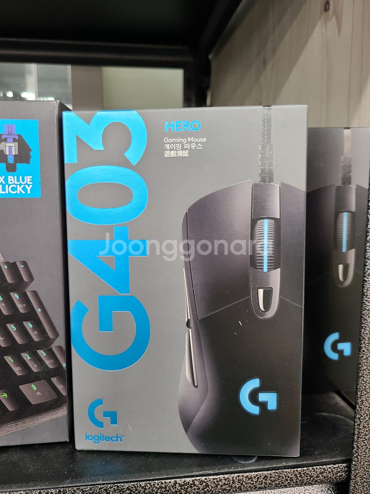 로지텍 게이밍 마우스 G403ㅡ새상품ㅡ유선 | 키보드/마우스/스피커 | 중고나라