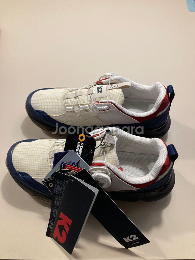 K2 수지신발 플라이하이크 큐브 아이보리 255mm | 런닝화/워킹화 | 중고나라
