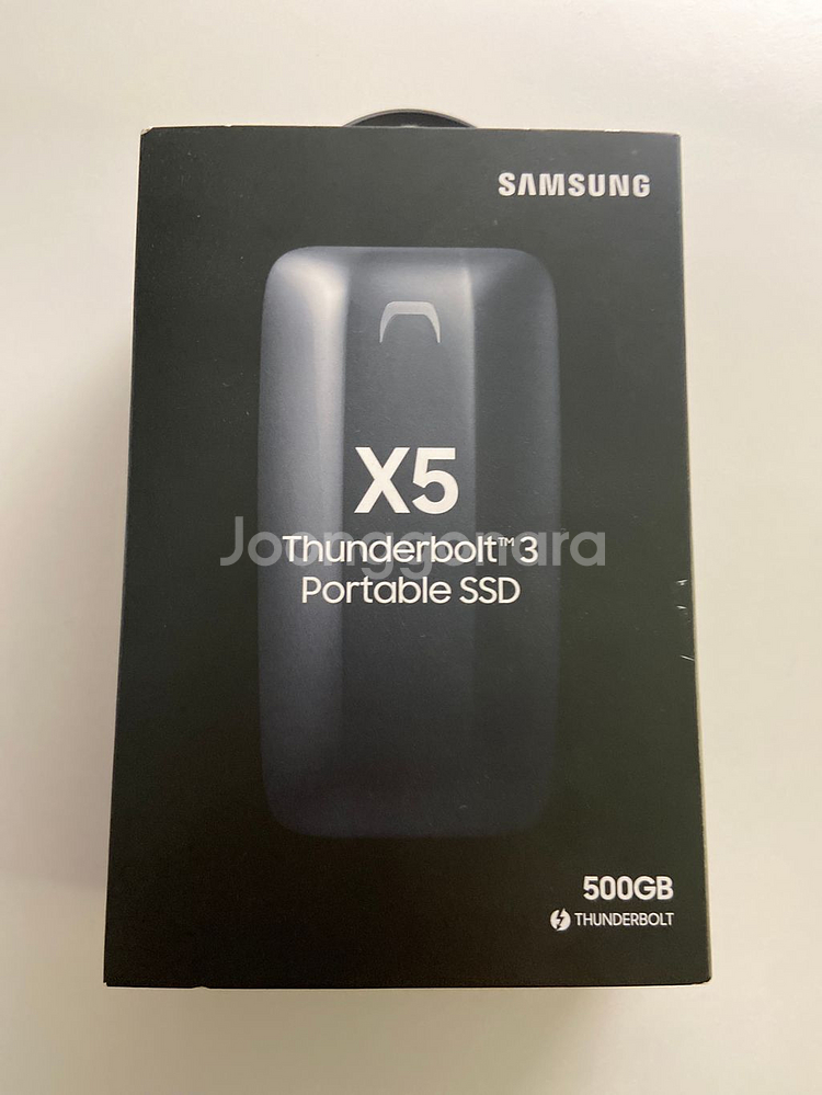 삼성 X5 썬더볼트3 포터블 SSD 500G | HDD/SSD/ODD | 중고나라