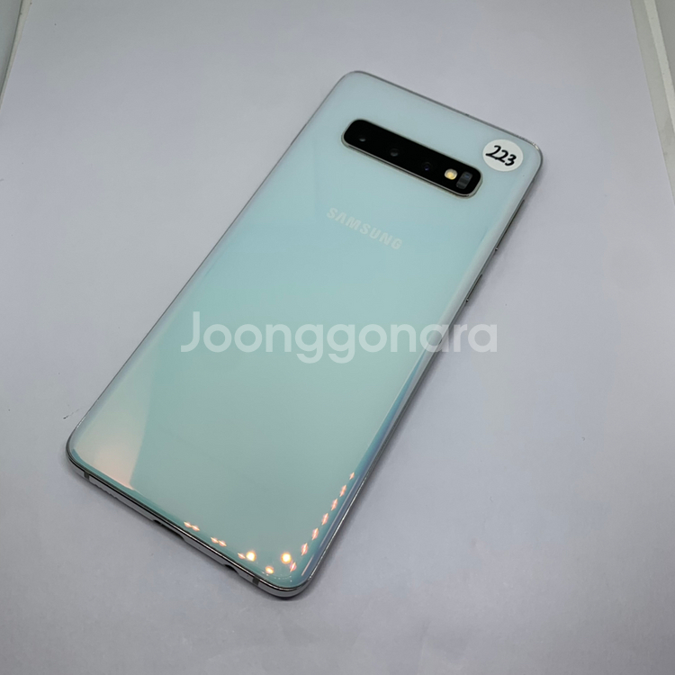 갤럭시S10 128G 프리즘화이트 A급 판매!(223) | 삼성 | 중고나라