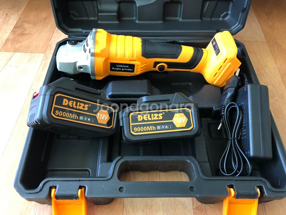 새재품 무선 그라인더 118v 배터리 2개 충전그라인더 | 드릴/전동공구 | 중고나라