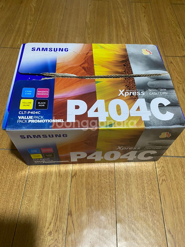 삼성 정품토너 CLT-P404C 4색세트 판매 | 프린터/복합기/잉크/토너 | 중고나라