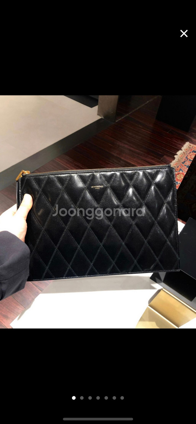 정품 지방시 gv3 퀄팅 클러치백 | 파우치/클러치백 | 중고나라