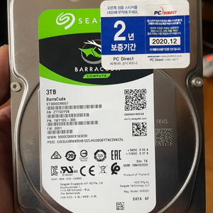 씨게이트 3TB HDD 중고 보증 기간 1년 이상 | HDD/SSD/ODD | 중고나라