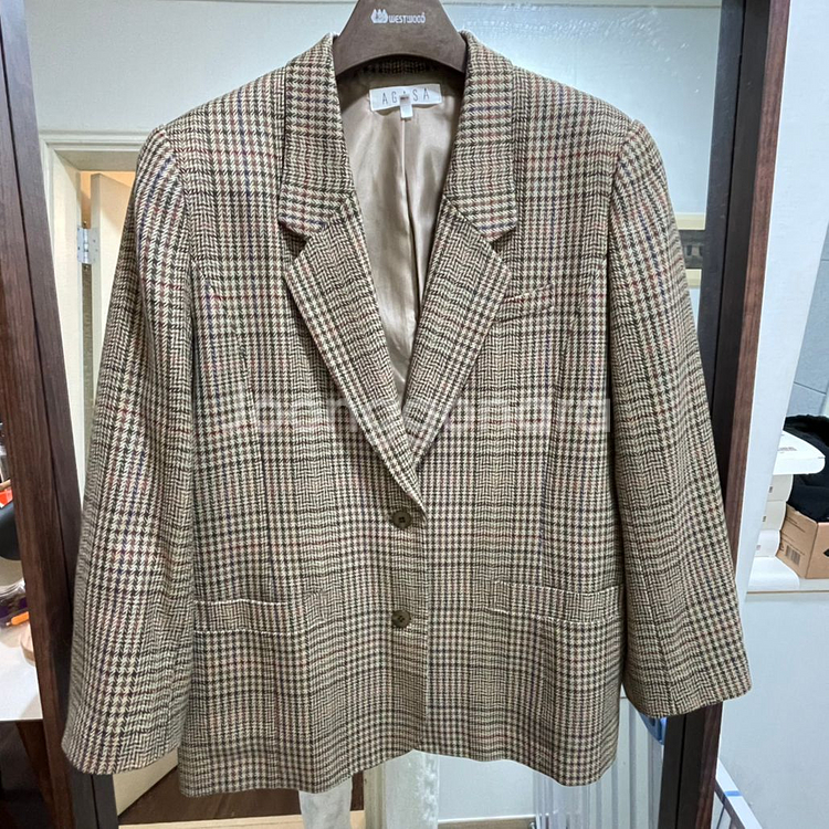 체크울자켓 | 자켓/코트 | 중고나라