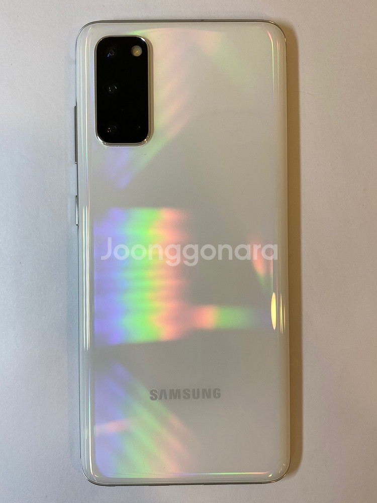 15071 갤럭시S20 G981 128기가 화이트 무잔 | 삼성 | 중고나라