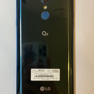 15087 Q8(2018) Q815 64기가 블루 정상 | LG | 중고나라
