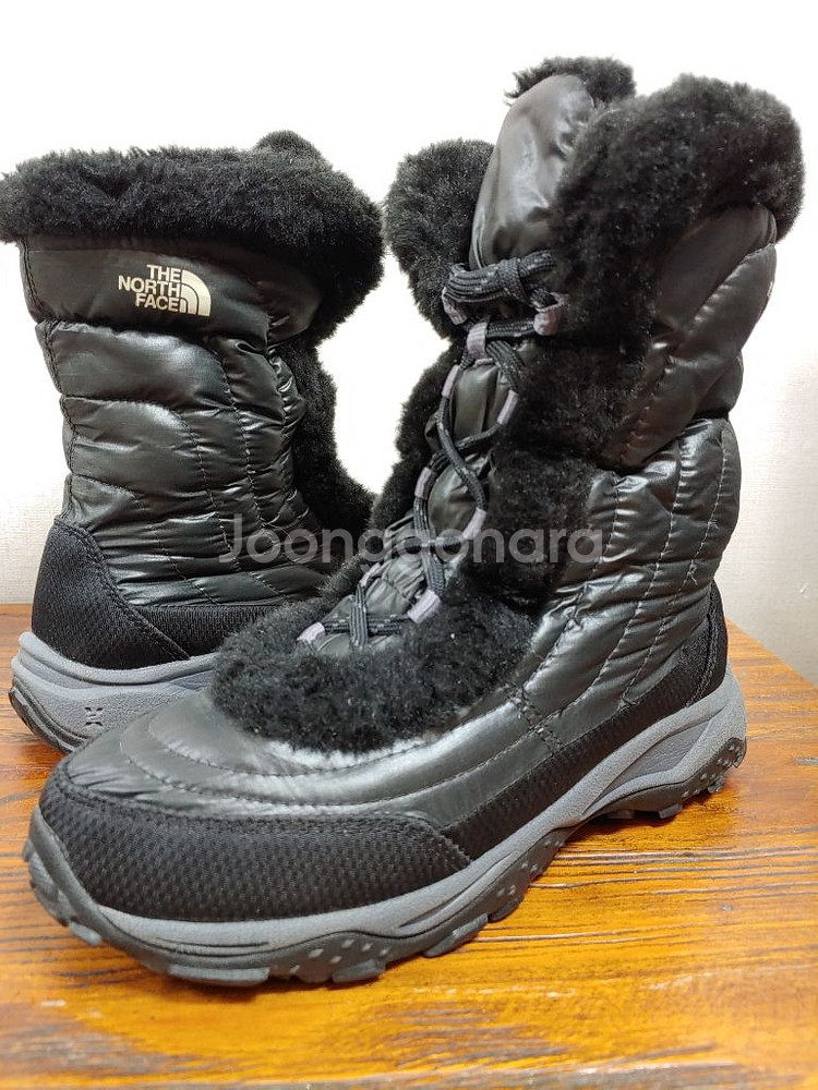 노스페이스 구스다운 방한부츠(US6표기225추천230) | 워커/부츠/부티 | 중고나라