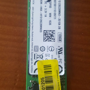 하이닉스 노트북 SSD 128G NVMe m.2 | HDD/SSD/ODD | 중고나라